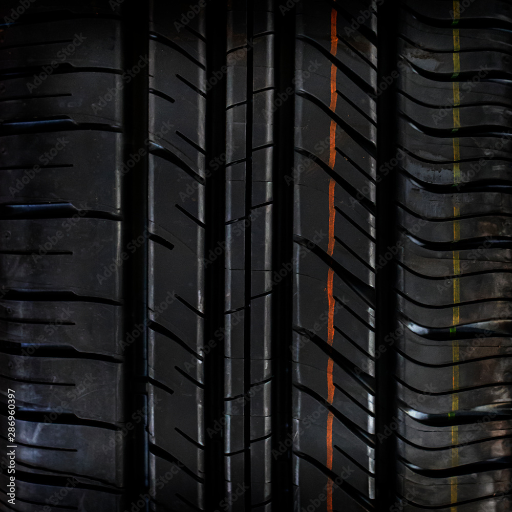 Car tire texture or background and gradients shadow, copy space Stock ...