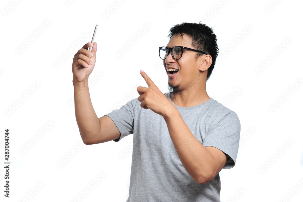 Overly Excited Person