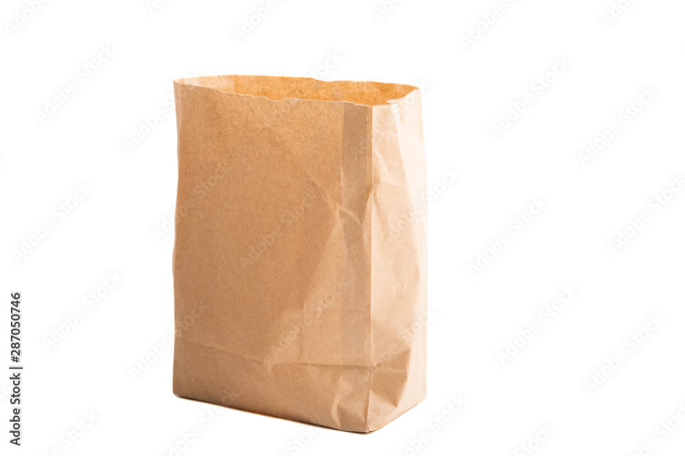 paper bag isolated Stock Photo | Adobe Stock