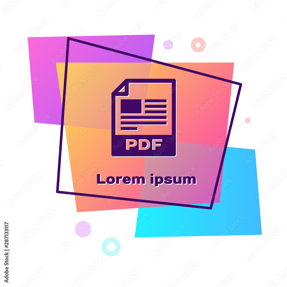 Adobe Pdf Icon Vector