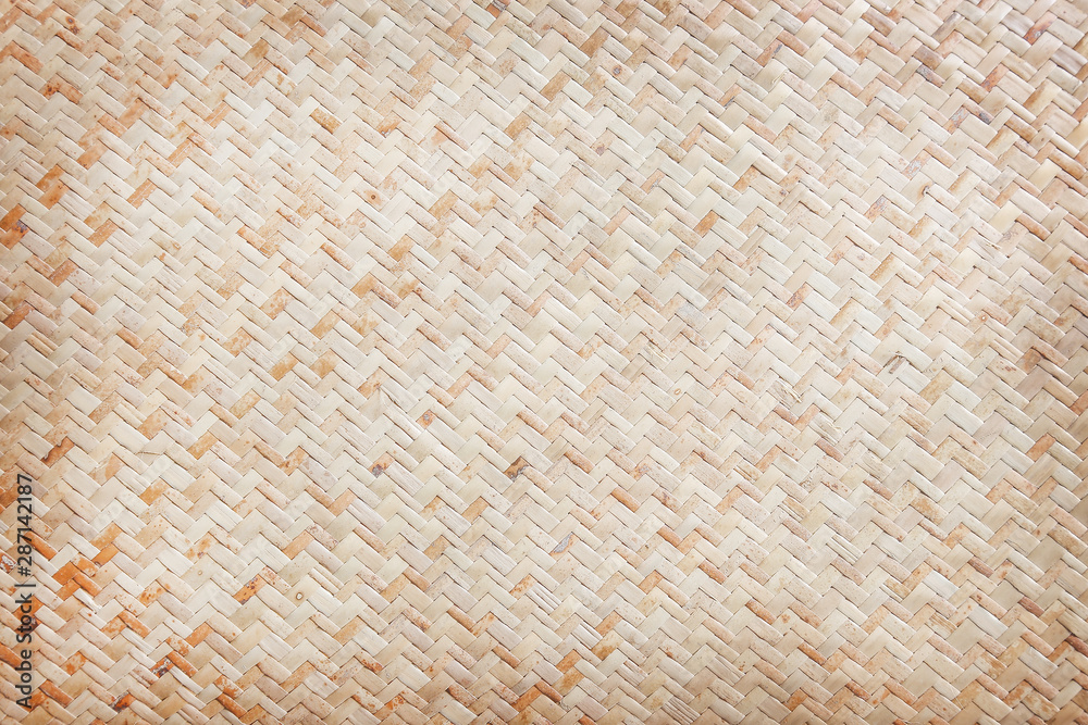 Traditional bamboo weaving texture background in Thailand Stock Photo ...