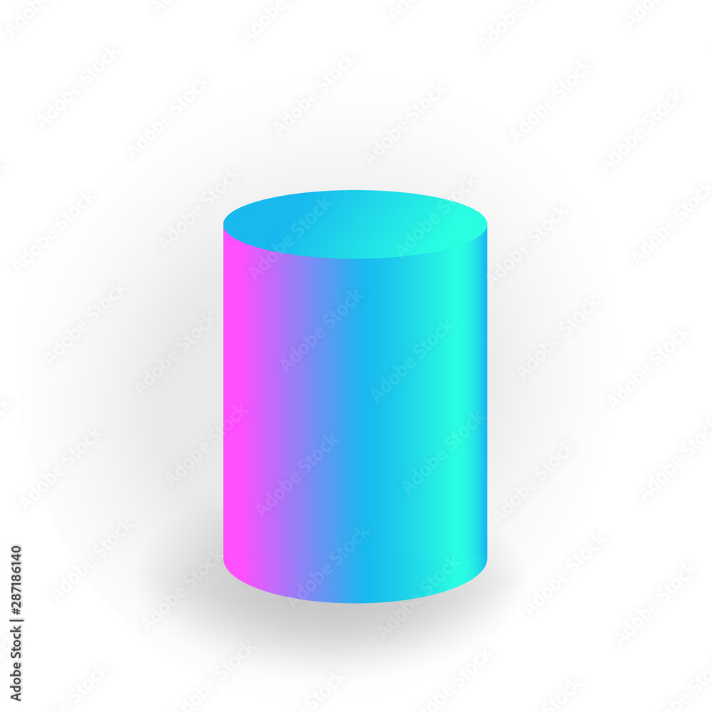 Cylinder Geometric Shape