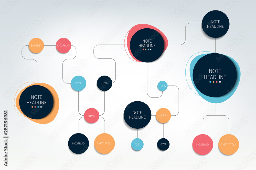 Flow chart, chart, diagram, template, scheme, infographic. Stock Vector ...
