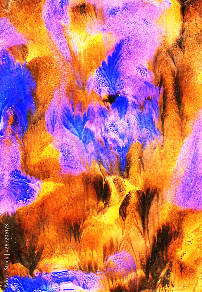 Abstract background, hand-painted texture, watercolor painting ...