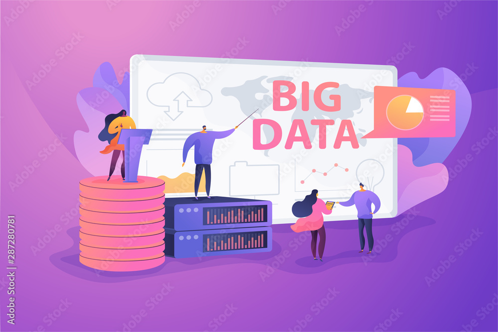 Big data conference, innovative idea presentation, data science meeting ...