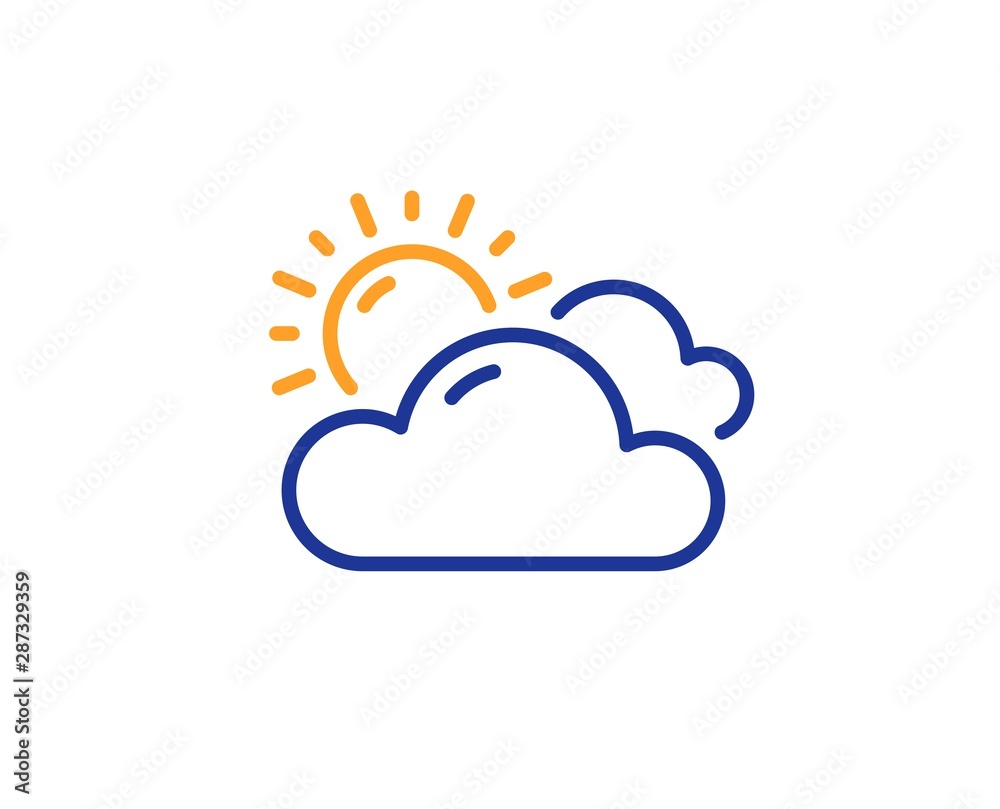 Weather Forecast Symbols Sunny
