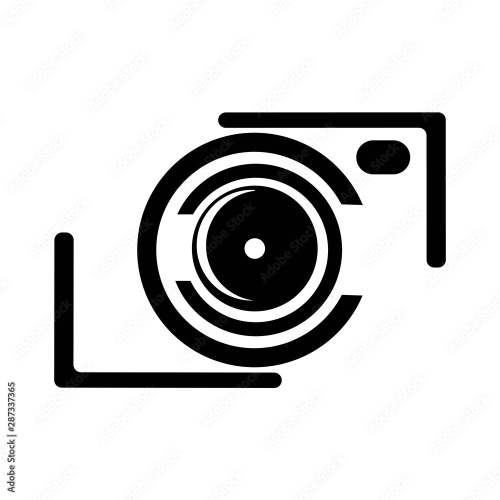 camera logo vector Stock Vector | Adobe Stock