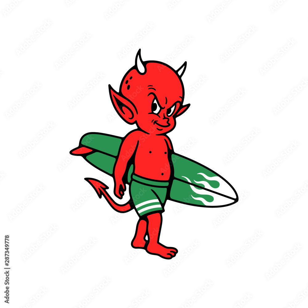 Baby Devil Cartoon