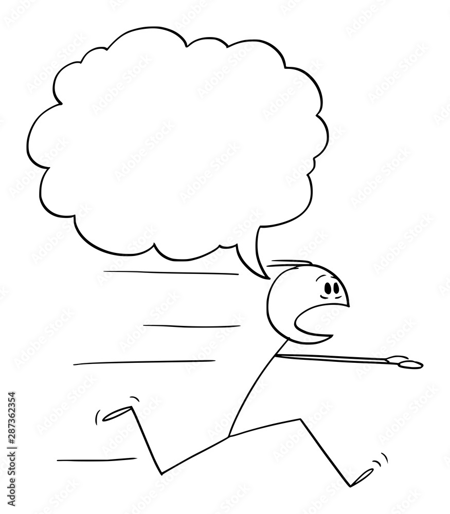 Worried Stick Figure