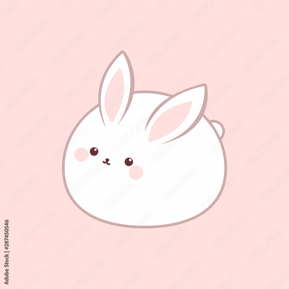Fat Cute Bunny