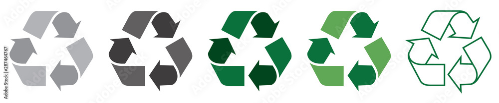 LOGO RECYCLAGE Stock Vector | Adobe Stock