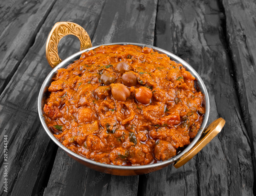Foto de Indian Healthy Cuisine Chana Masala Also Known as Spicy ...