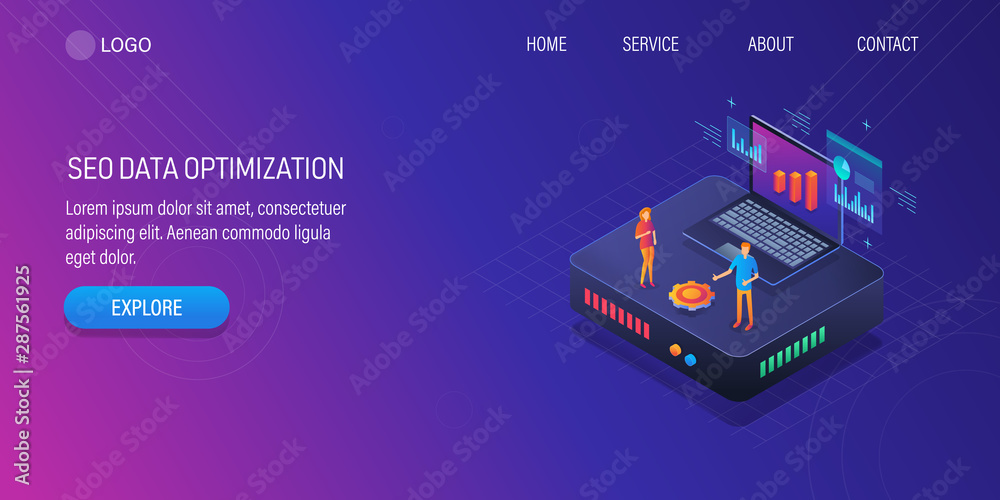 Seo optimization, digital strategy, data driven marketing, analysis ...