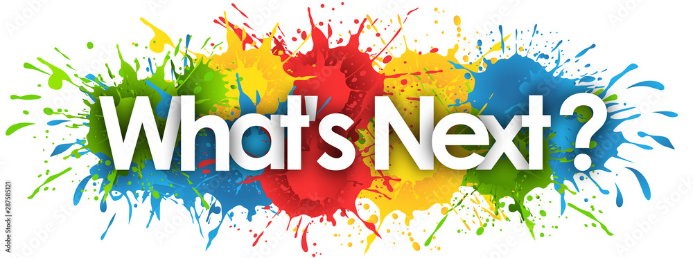 What's Next in splash’s background Stock-Illustration | Adobe Stock