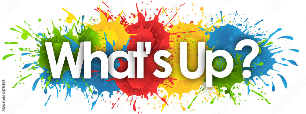 What's Up in splash’s background Stock Illustration | Adobe Stock