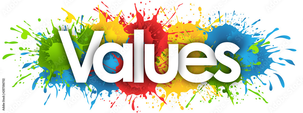 values in splash’s background Stock Illustration | Adobe Stock