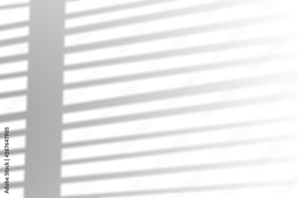 Black shadow silhouette and overlay on the white isolated background ...