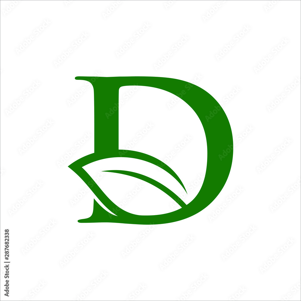 Letter D In Nature