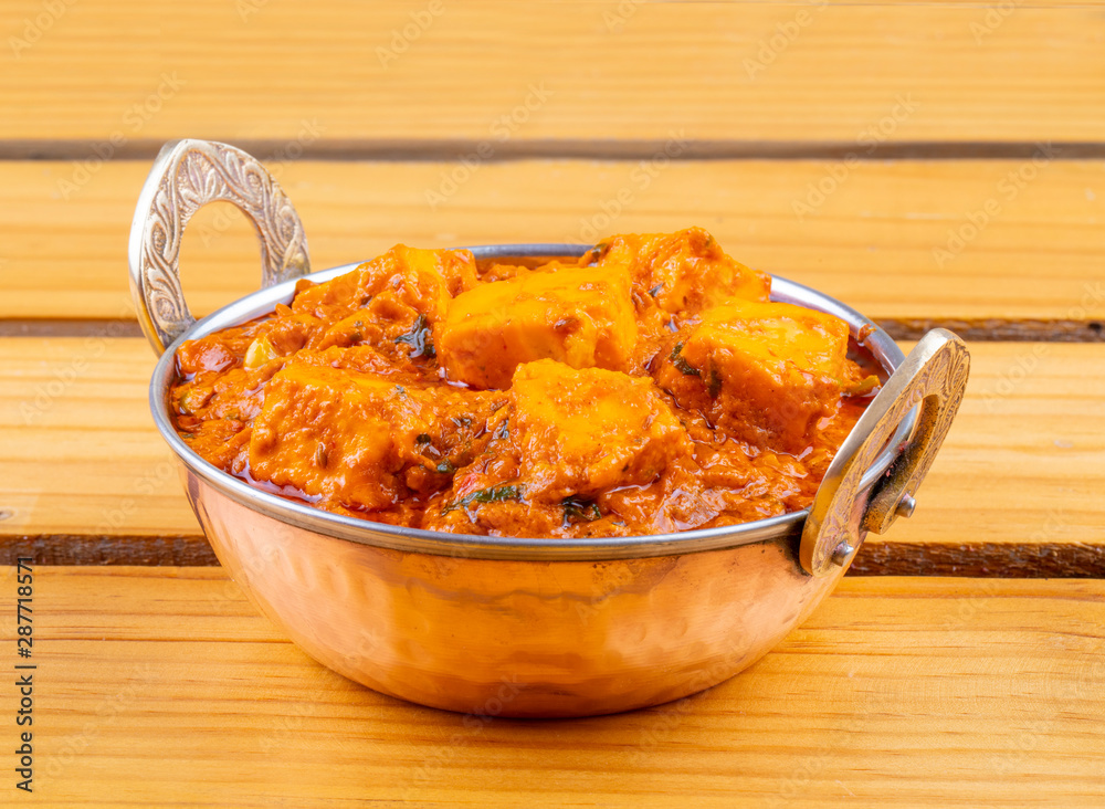 Indian Delicious Spicy Vegetarian Cuisine Paneer Toofani Also Know as ...