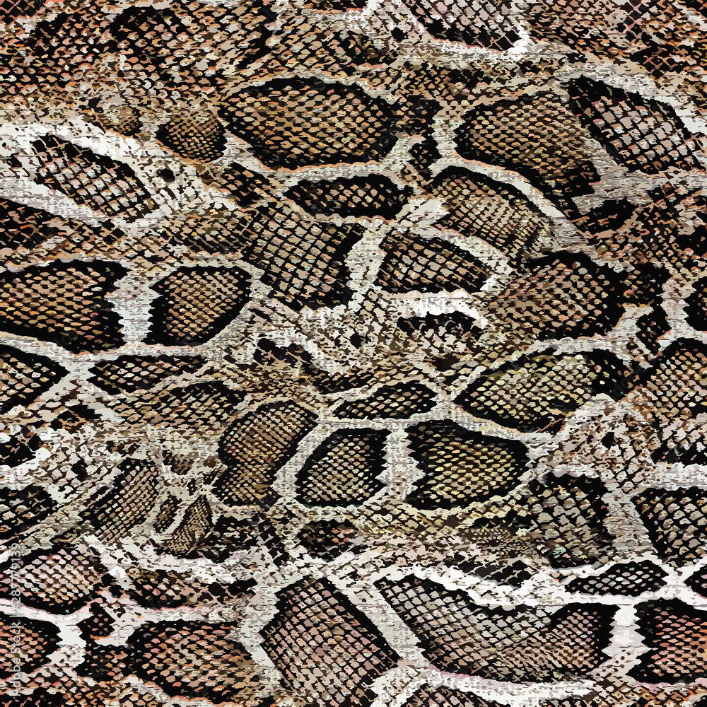 snake skin texture seamless pattern Stock Illustration | Adobe Stock