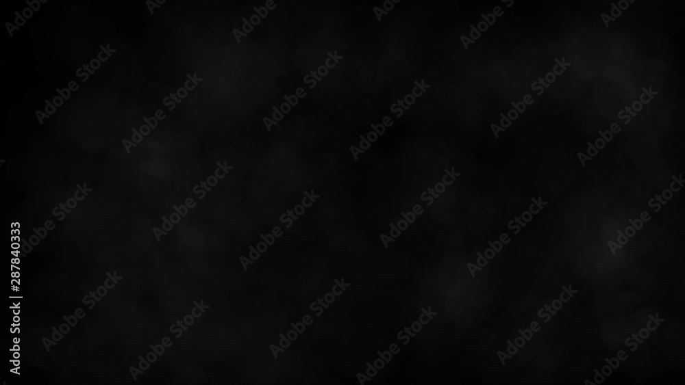 Puffs of magnificent smoke on an isolated black background. Atmospheric ...