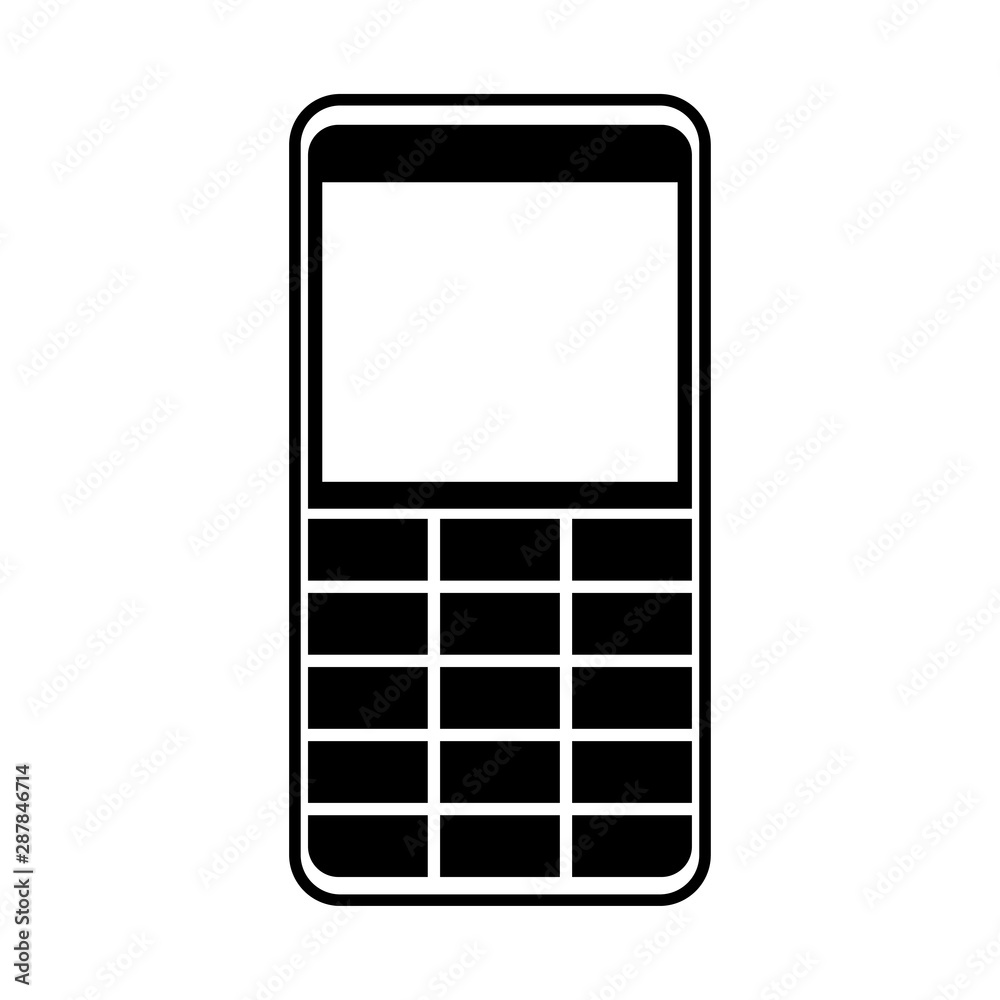 Mobile Device Icon Button