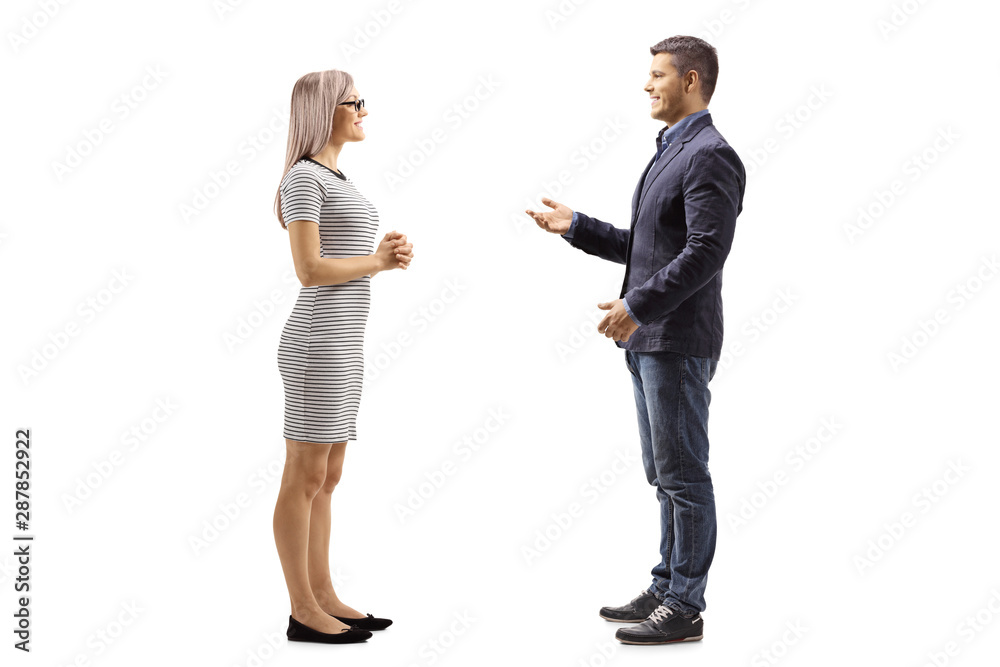 Women Talking Standing