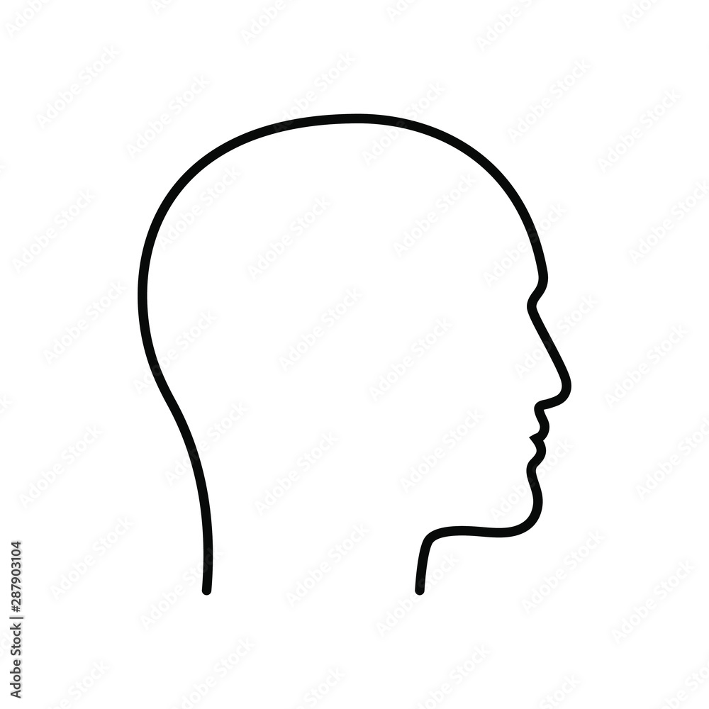 Head Outline Profile