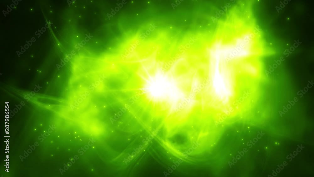 Abstract Flying Particles On Fluid Background Loop/ 4k animation of an ...