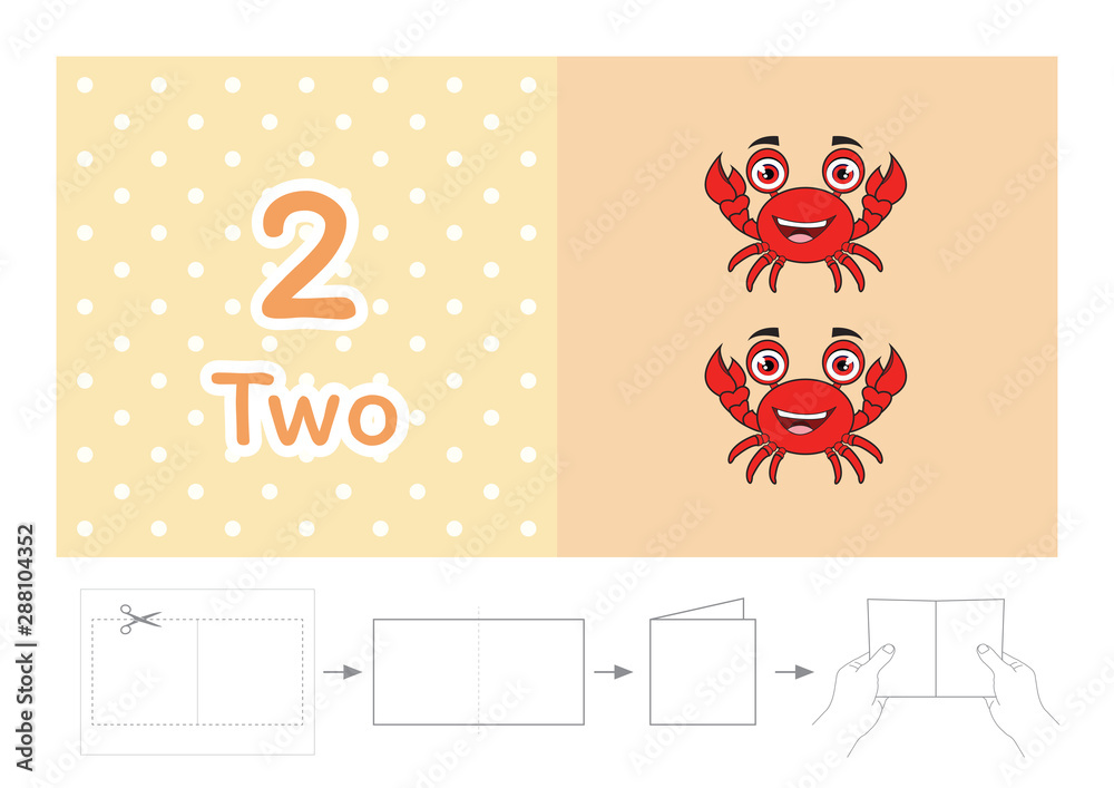 worksheet for kindergarten kids, Count the number of objects, Learn the ...