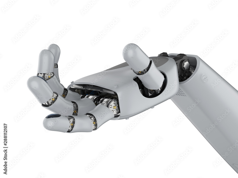 robot isolated on white background Stock Illustration | Adobe Stock