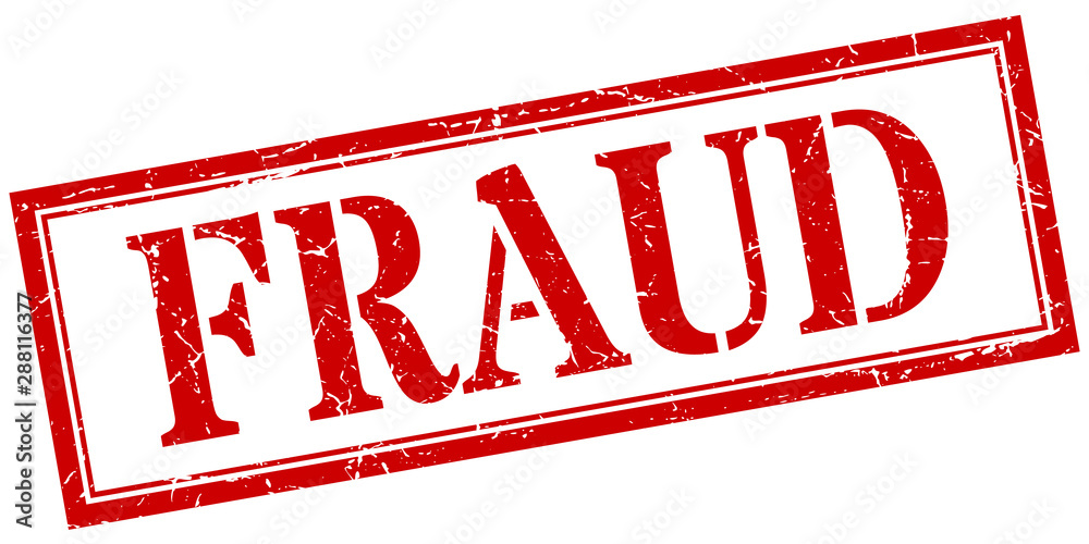 fraud stamp. fraud square grunge sign. fraud Stock Vector | Adobe Stock