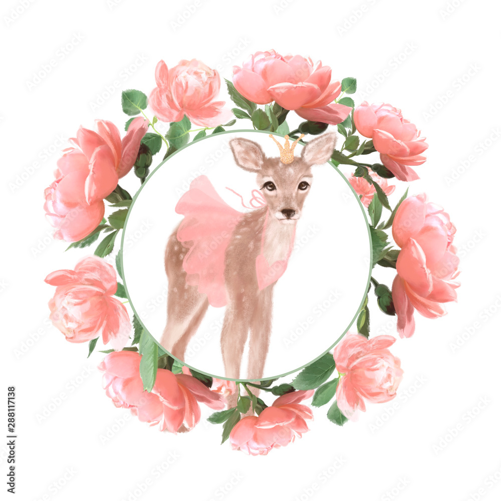 Vintage Flower Wedding Clipart