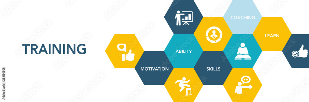 Training Icon Concept Stock Vector | Adobe Stock