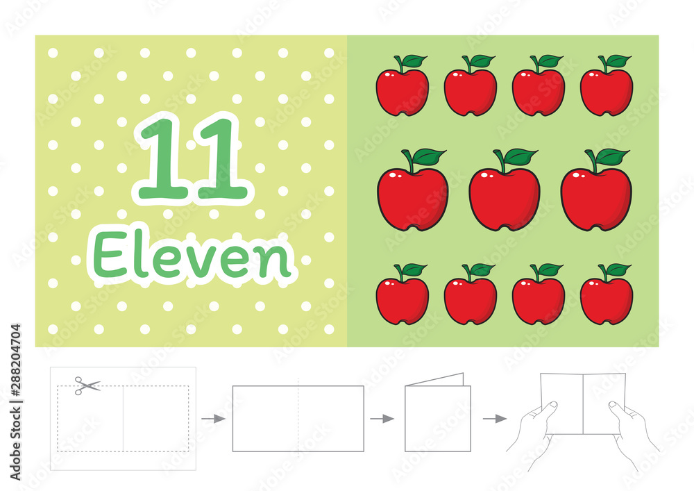 worksheet for kindergarten kids, Count the number of objects, Learn the ...