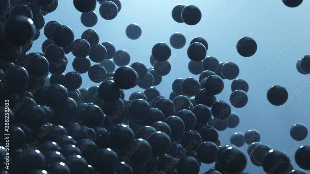 molecular structure dissolution Stock Illustration | Adobe Stock