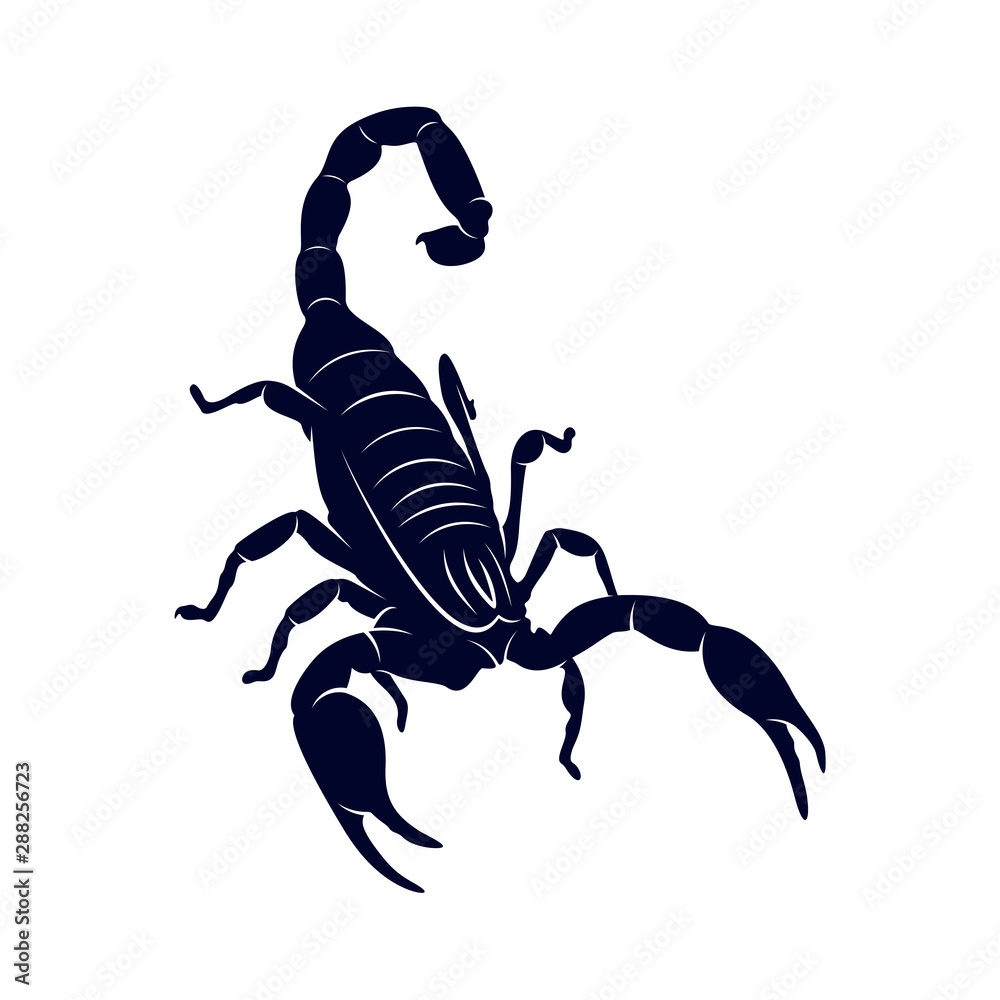 Scorpion Logo Vector, vector image for the tattoo, symbol or logo ...