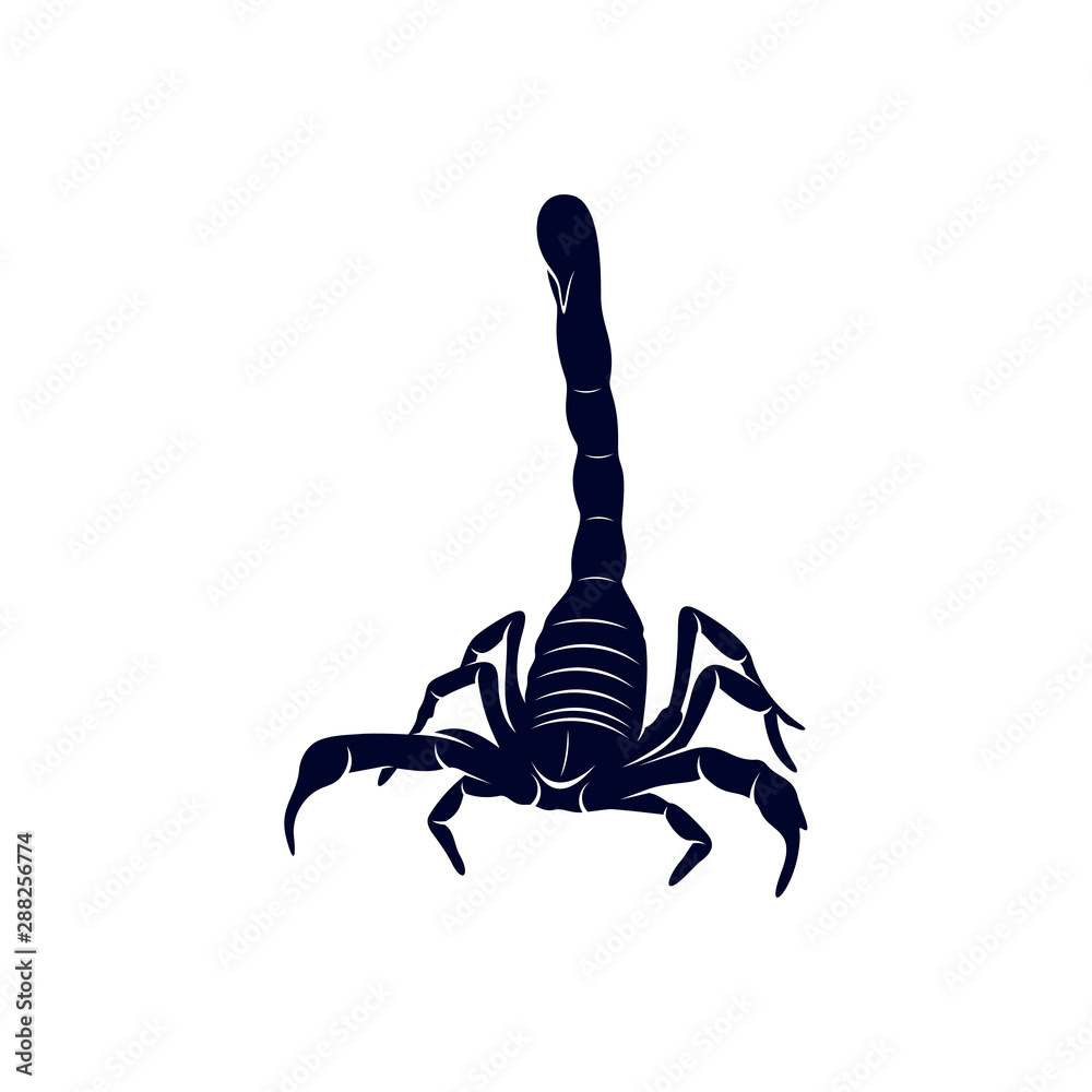 Scorpion Logo Vector, vector image for the tattoo, symbol or logo ...