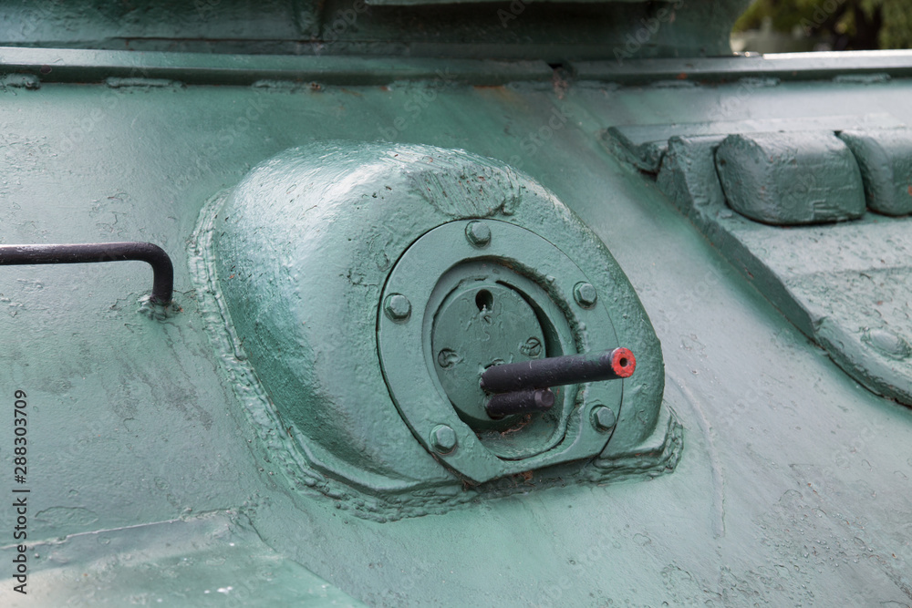 Machine gun nest medium tank, USSR. Military equipment of the Second ...