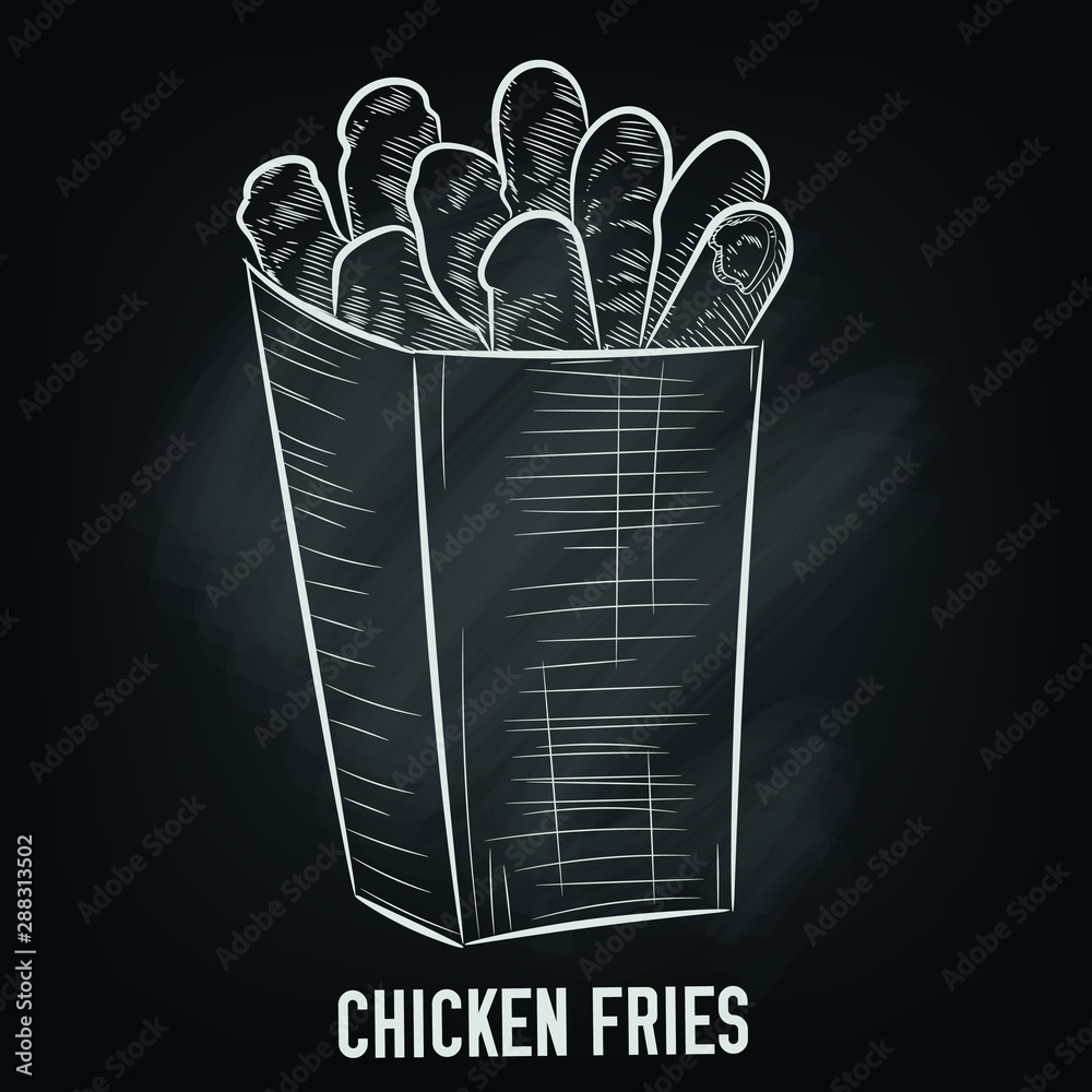 Stick Figure Chicken