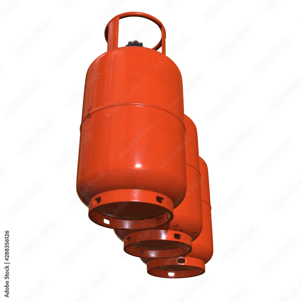 Gas cylinder lpg tank gas-bottle. Propane gas-cylinder balloon ...
