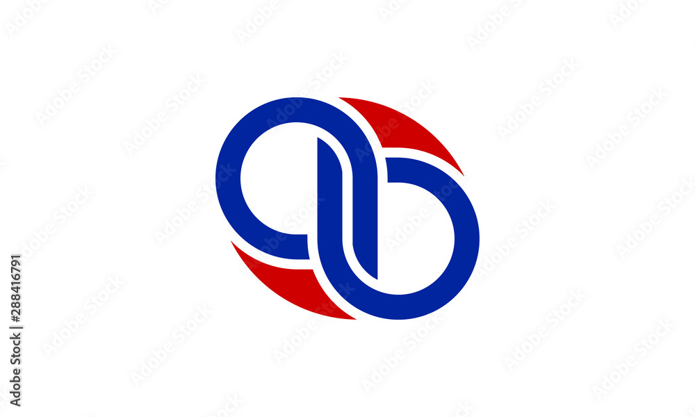 AB logo for your business, A B Logo. AB Letter Design Vector with Blue ...