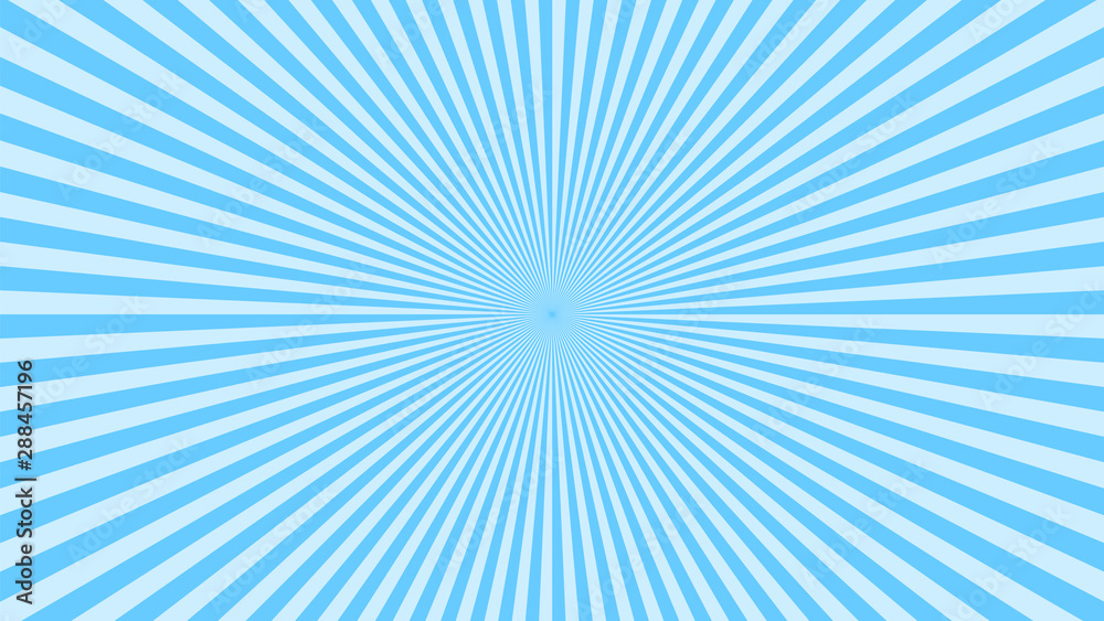 Blue background superhero. Super hero cartoon gradient texture. Sun ...