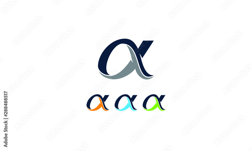 Greek Alpha Logo
