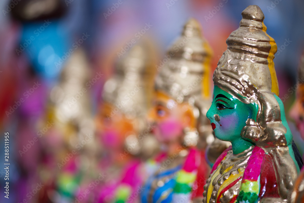 Dasara Pattada Gombe (South indian Dussehra culture) Stock Photo ...