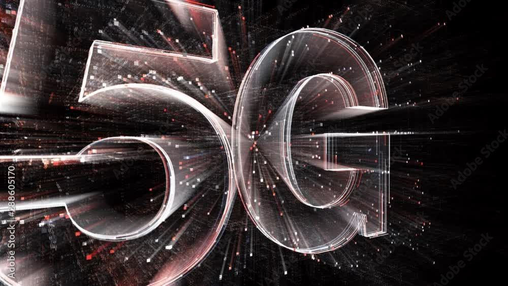 4k 5G word tag cloud,binary computer code.The Matrix binary text design animation,changing from ...