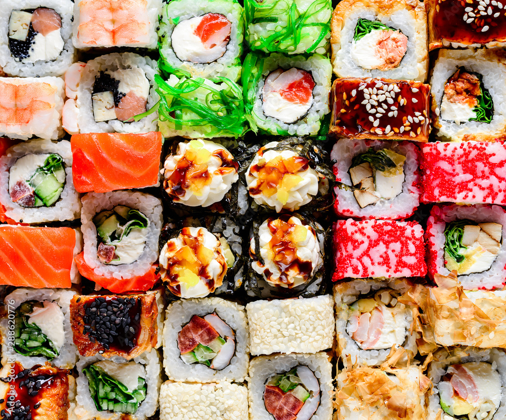 food background sushi texture Stock Photo | Adobe Stock