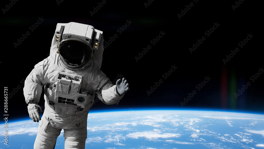 Astronaut Waving
