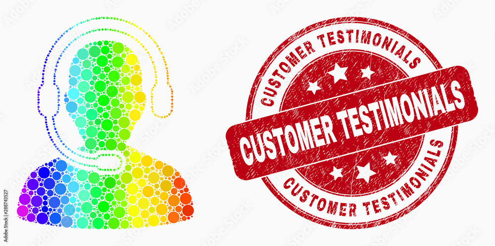 Testimonials Icon Red