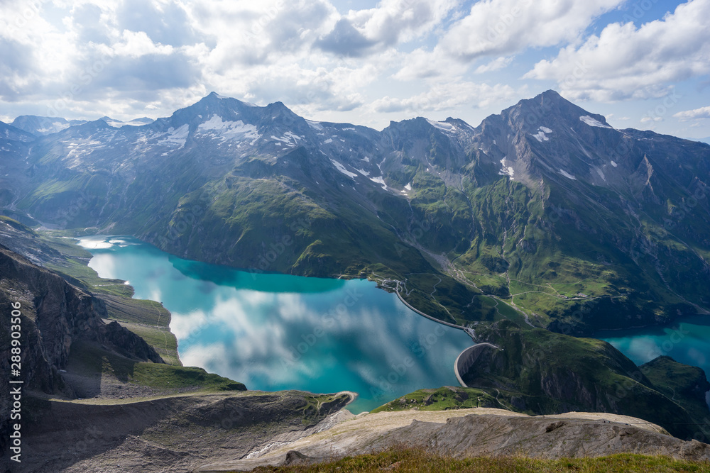 Stausee Mooserboden bei Kaprun Stock Photo | Adobe Stock